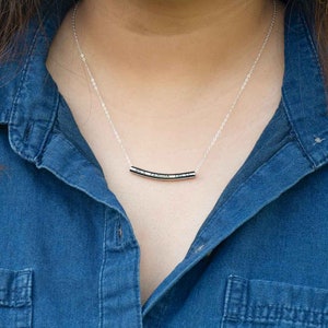 DUX FEMINA FACTI Necklace | Inspirational Latin Phrase Jewelry, Female ...