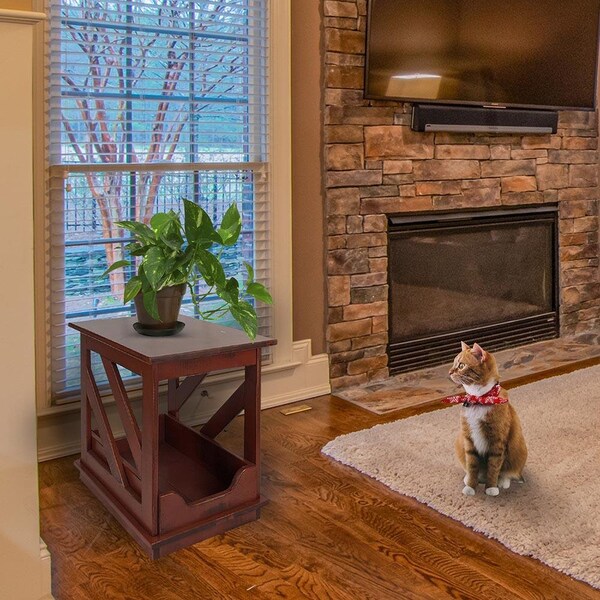 Cat End Table - Etsy