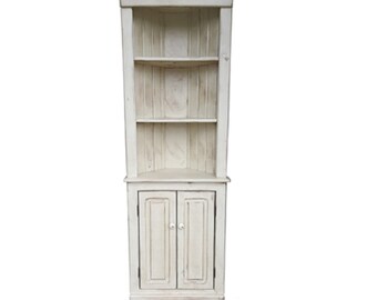 Rustic Corner Cabinet - Etsy