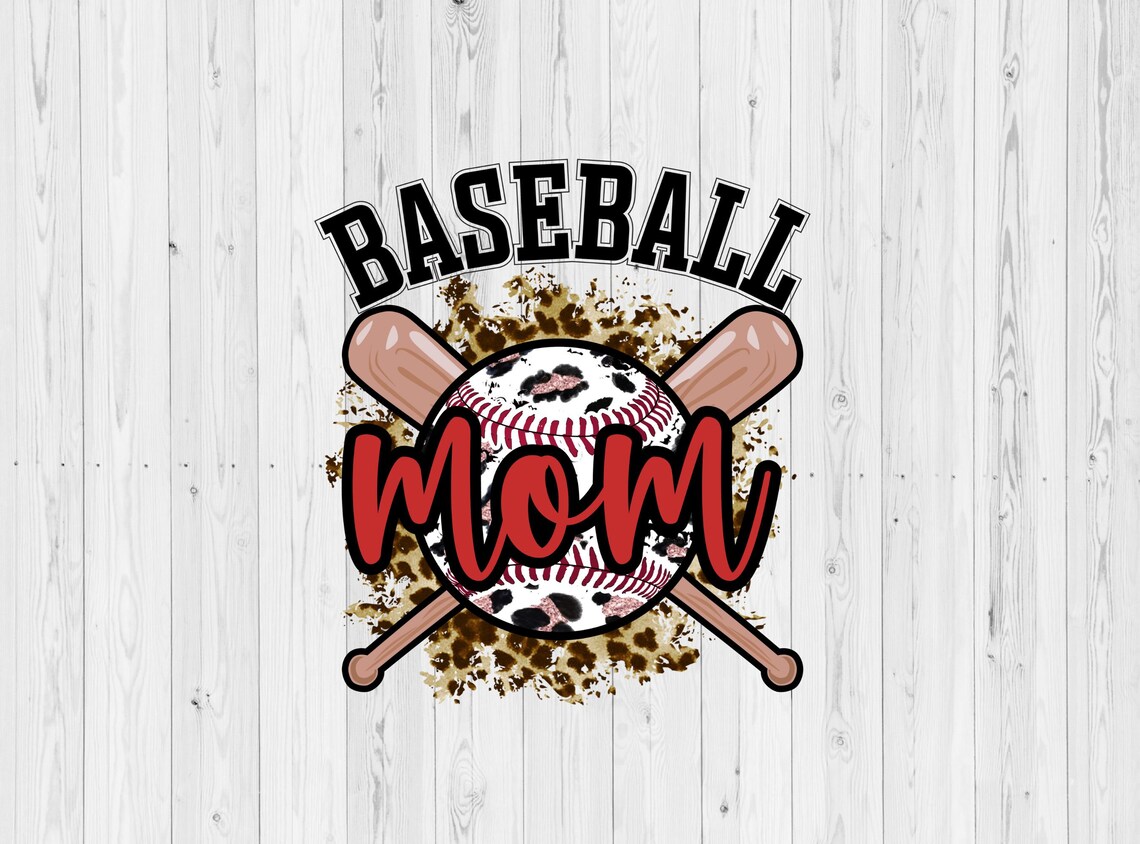 Baseball Mom PNG Sublimation Design Mom Design Png Download | Etsy