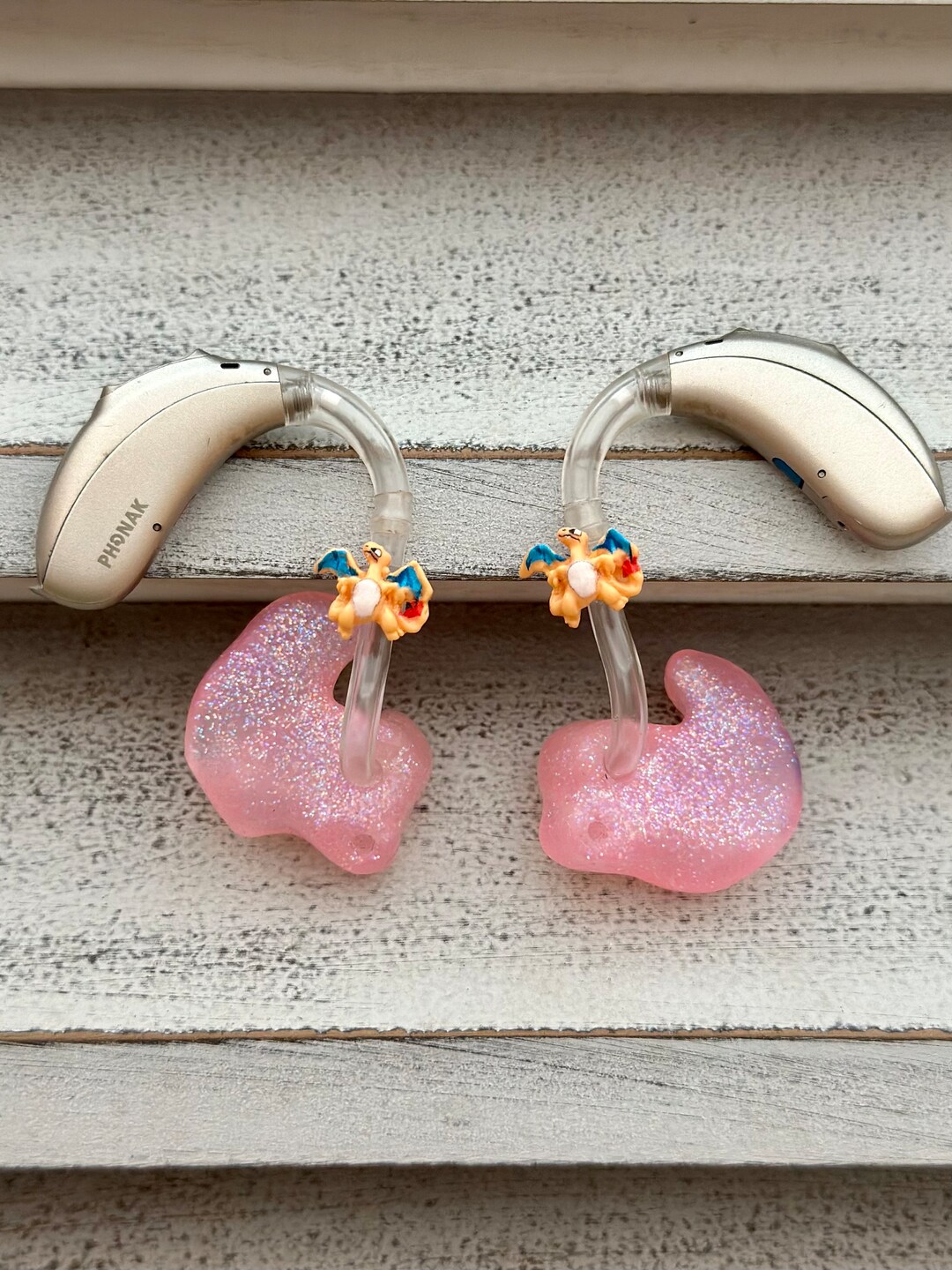 Hearing Aid Charms | Fire Pocket Monster Hearing Aid Whimsy Set | Video ...