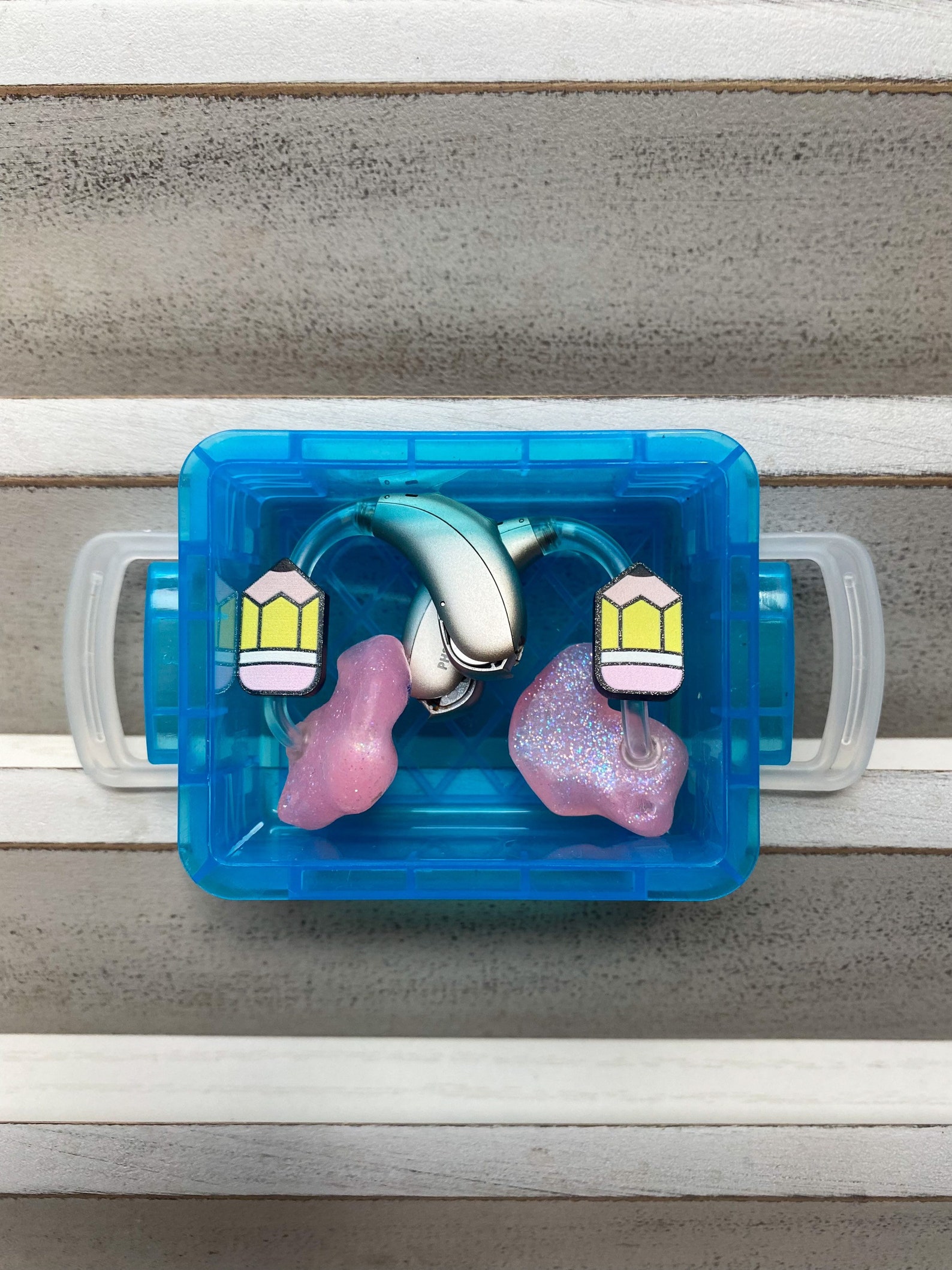 Hearing Aid Case Hard Case for Hearing Aids Hearing Aid Storage - Etsy