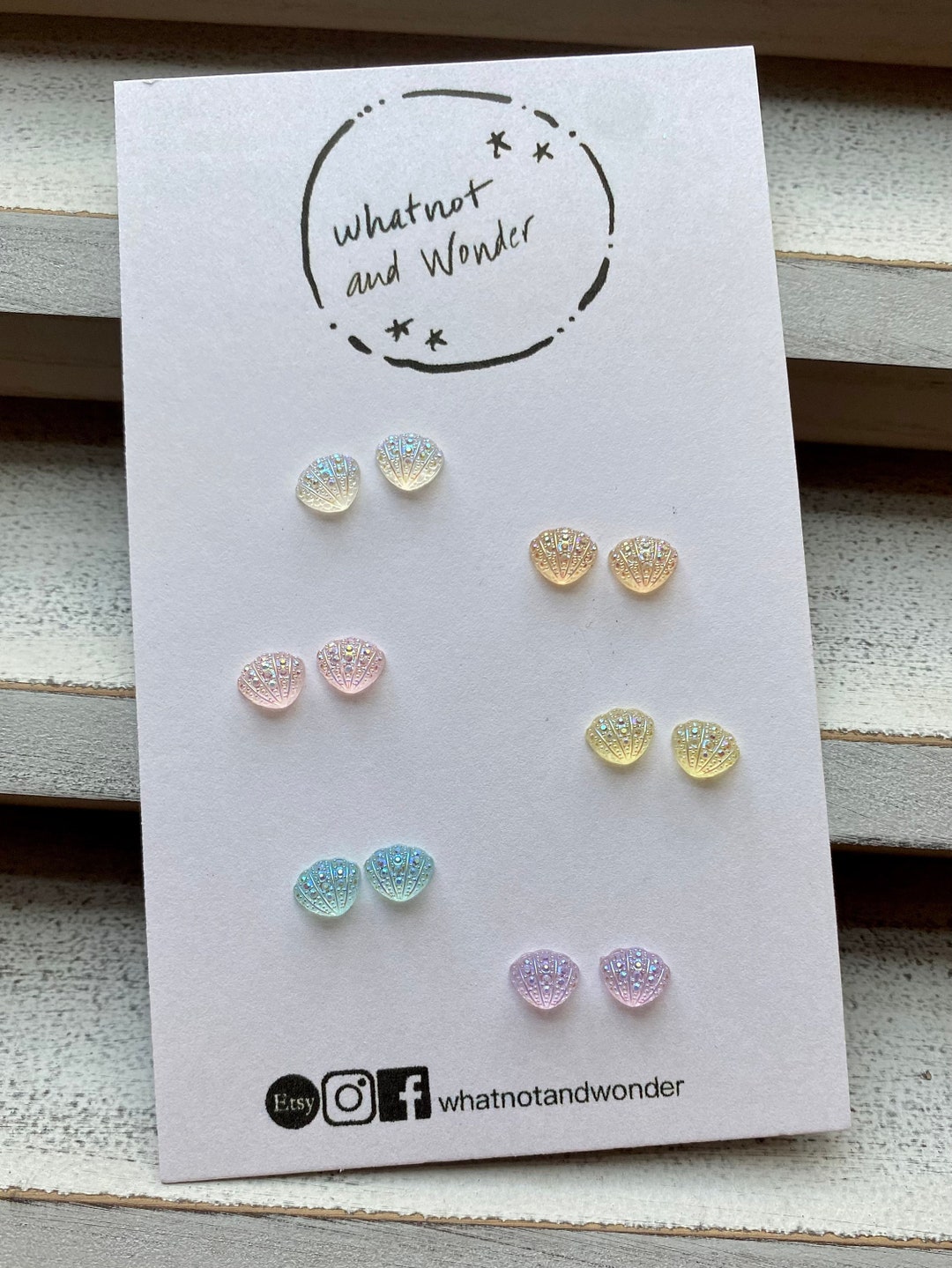 Hearing Aid Charms | Clam Seashell Hearing Aid Whimsy Set | Adults Kids ...