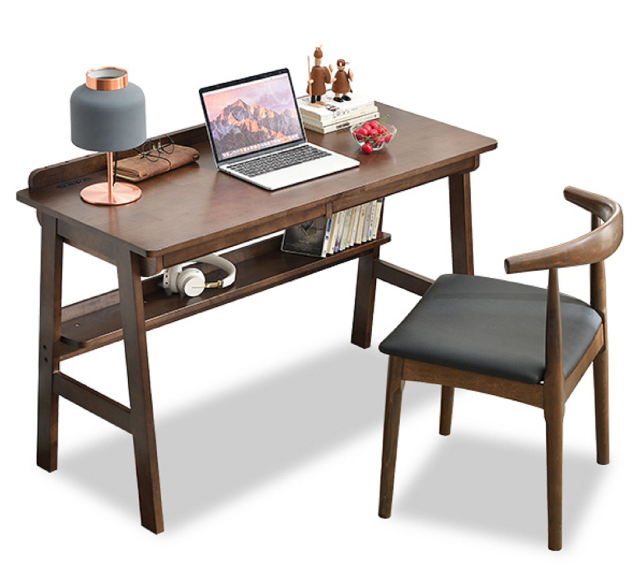 Modern minimalist computer desk home student writing desk | Etsy