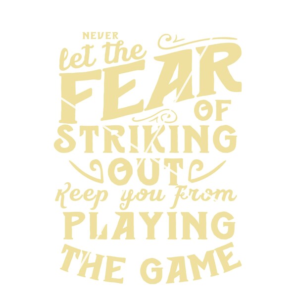 Never Let the Fear - Etsy