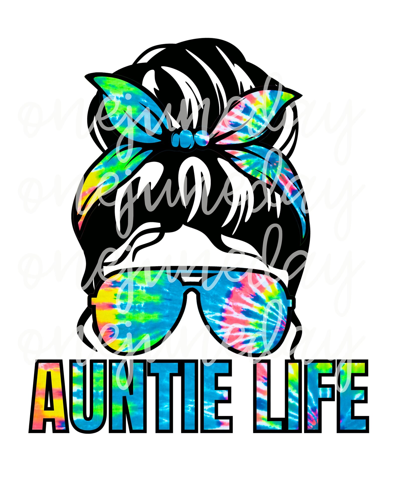 Auntie Life Sublimation Aunt Life PNG Auntie Life Bun PNG - Etsy UK