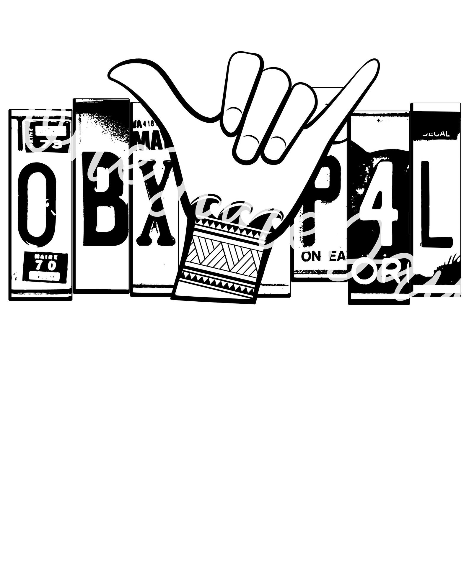 OBX P4L Outer Banks Pogue for Life Pogue Life Outer Banks - Etsy