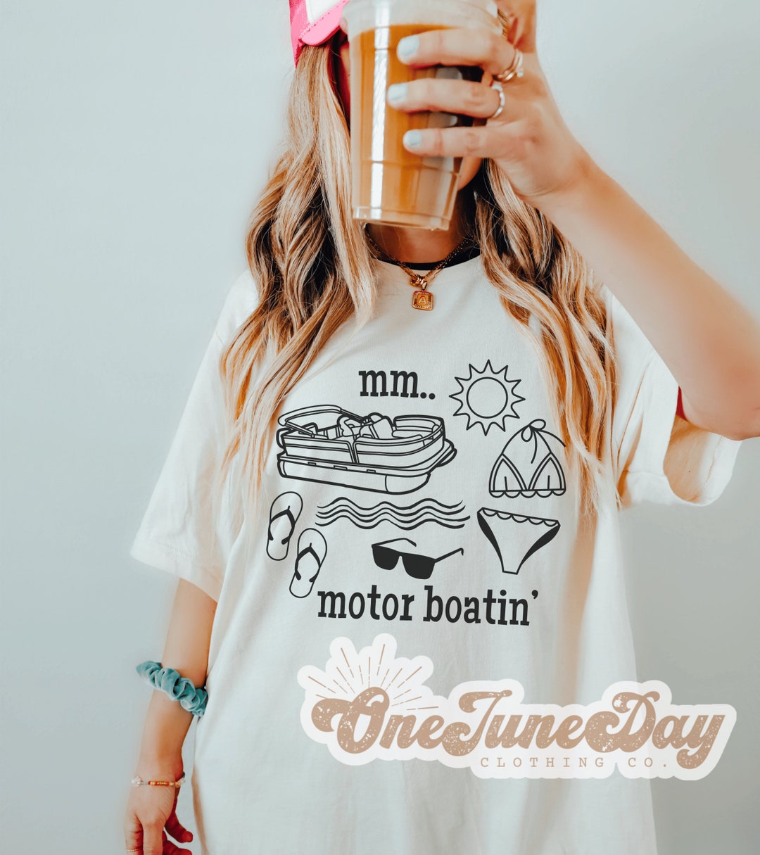 Mmm Motor Boatin Png for Sublimation Lake Life Pontoon Speed Boat ...