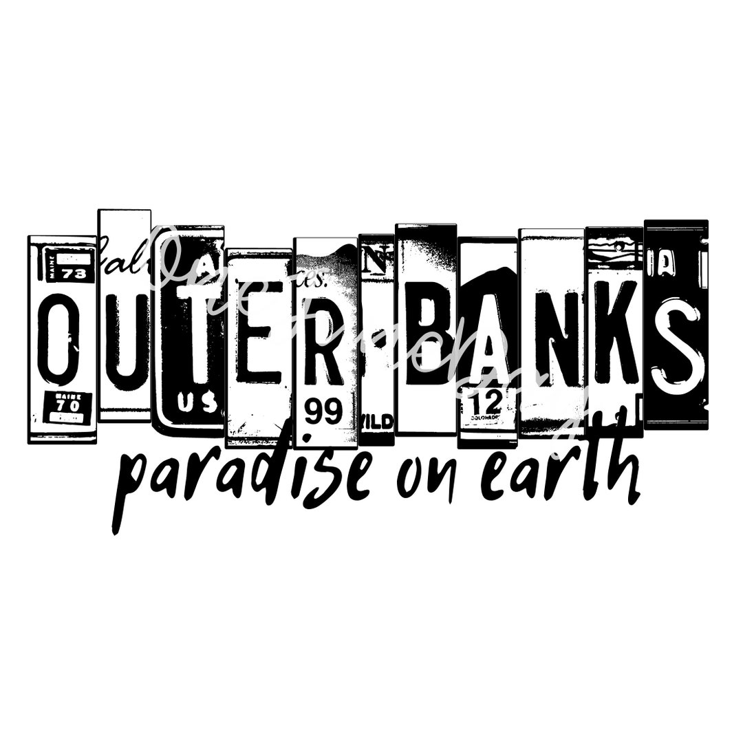 Outer Banks PNG for Sublimate, Sublimation Files, OBX, P4L, Pogue Life ...