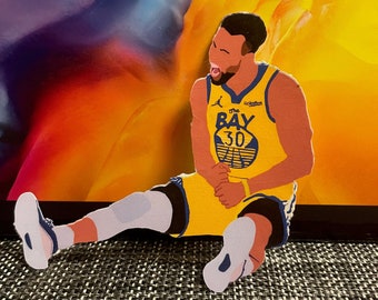 Steph Curry Green Release Glossy Sticker (3”, Water Resistant) Laptop ...