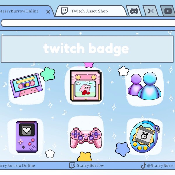 Custom Badge Flair Twitch - Etsy