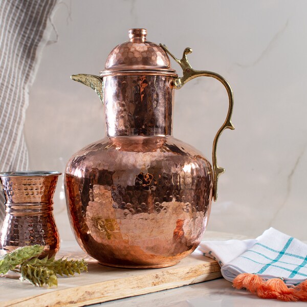 Copper Pitcher - Etsy