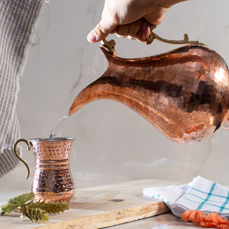 Copper Pitcher - Etsy