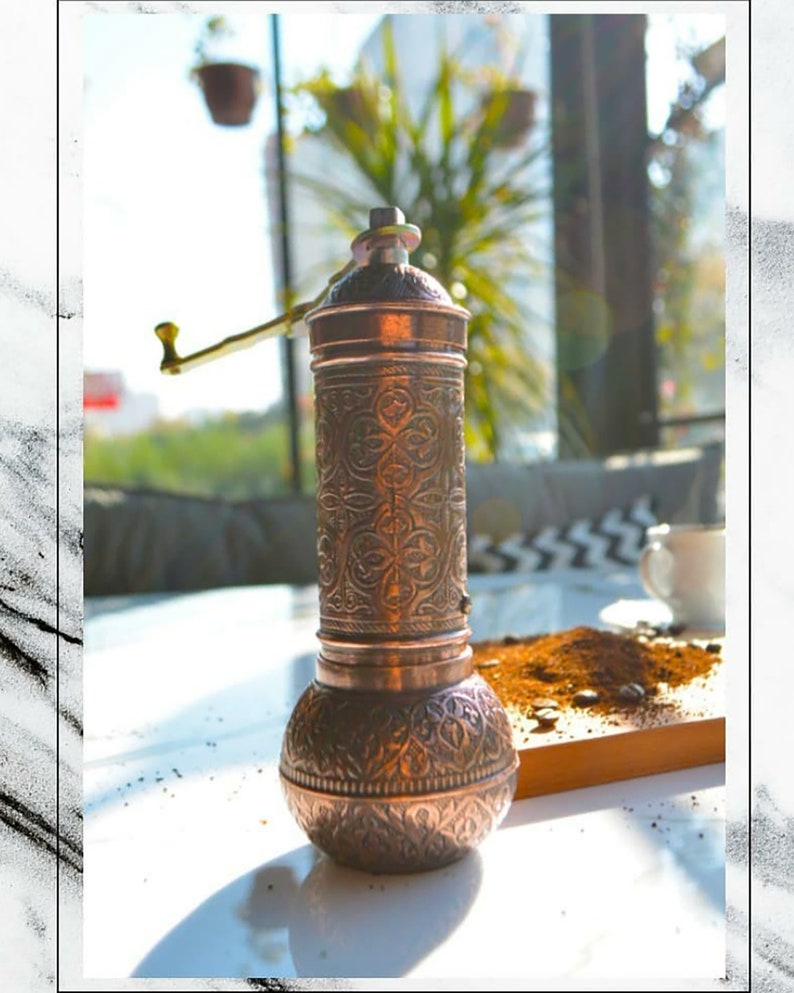 Manual Coffee Grinder, Pepper Mill, Copper Casting, Hand Mill ...