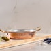 Handmade Copper Pan Set/3 Piece handmade Copper Pan Frying Pan Saucepan ...