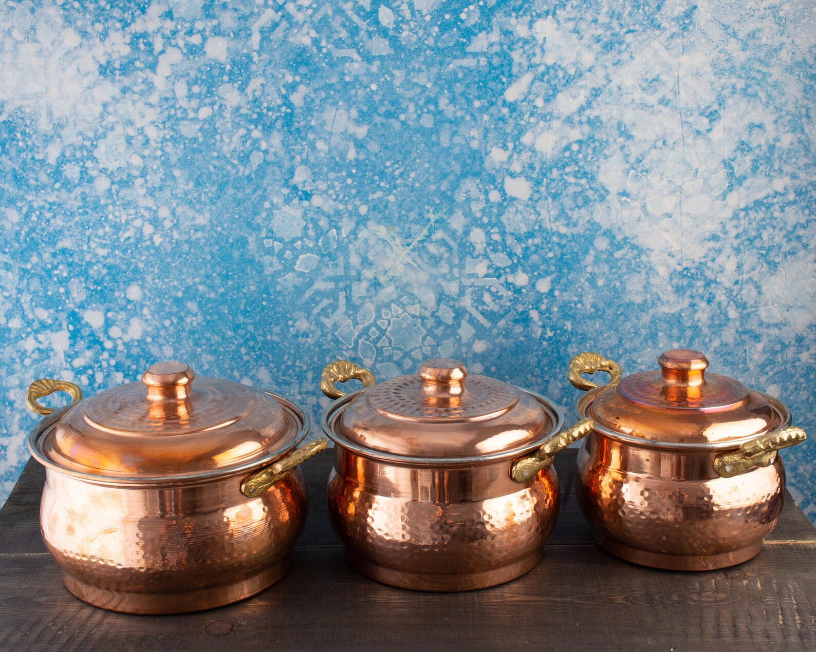 Copper Pot,copper Pot With Hadles,copper Pan Set,copper Pot With Lid ...