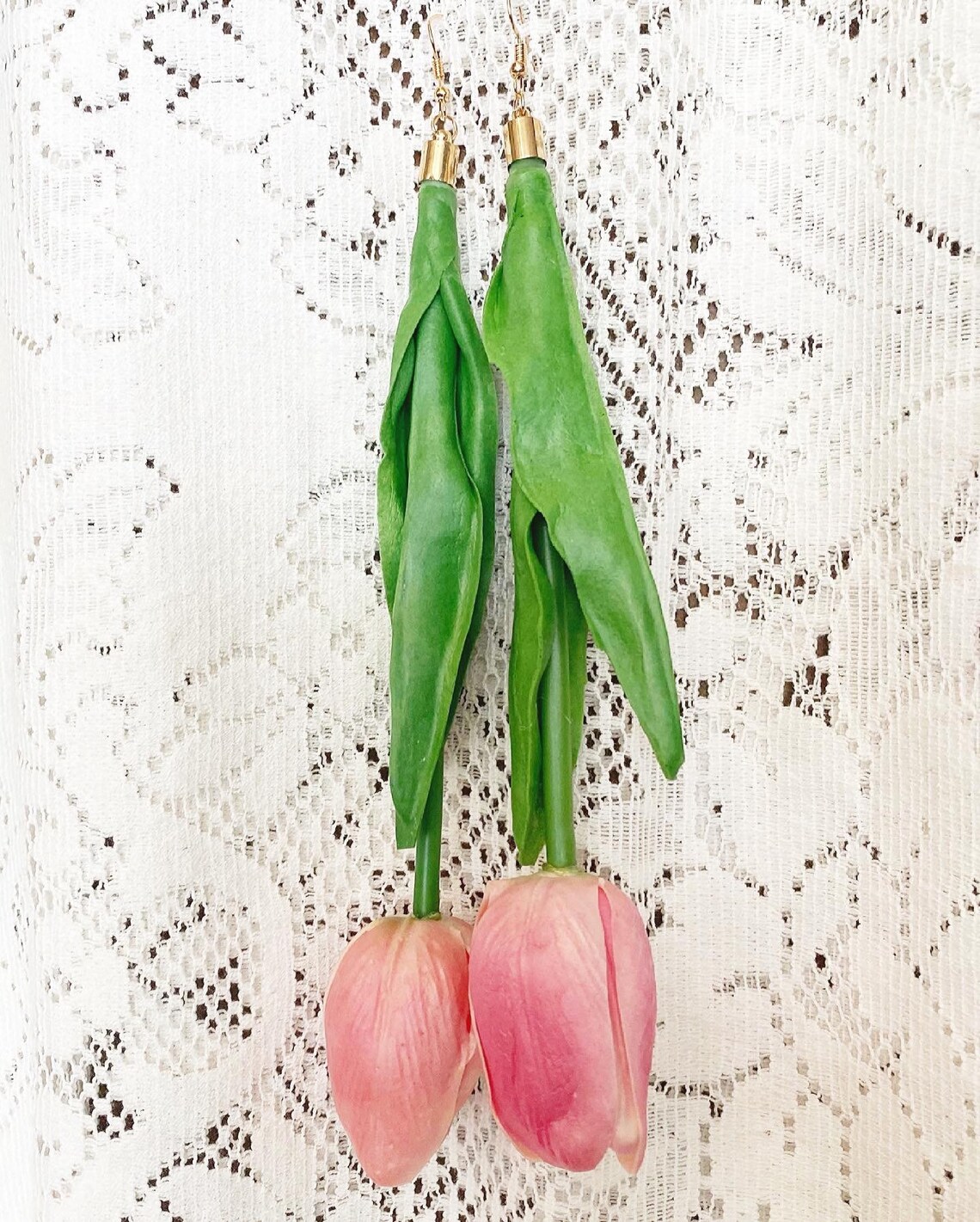 Tulip Earrings | Etsy