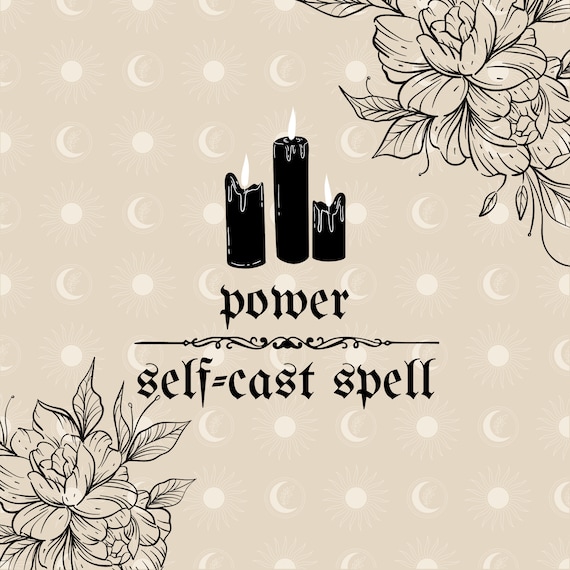 Power Spell Self Cast Magick Wicca Power Spells Magick - Etsy