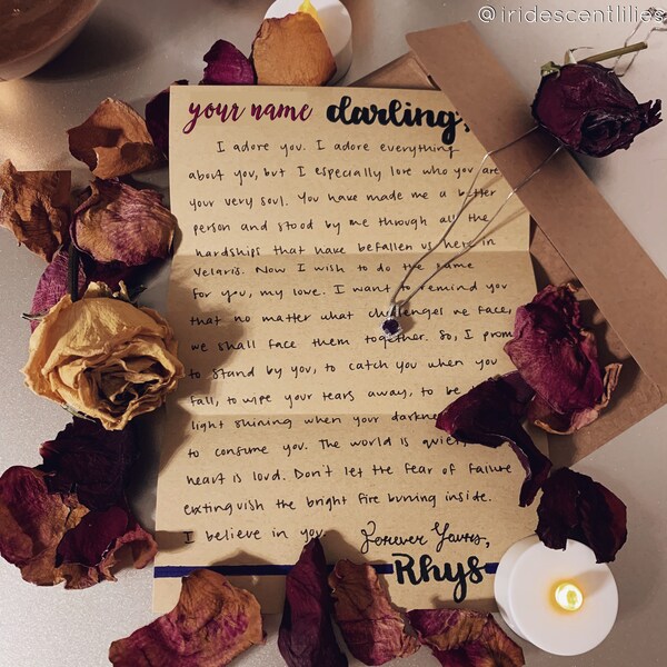Handwritten Letter Service - Etsy
