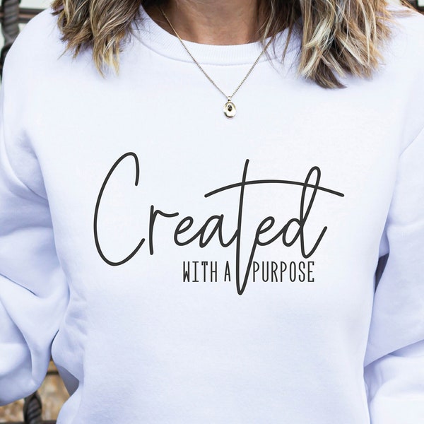 Created With a Purpose Png - Etsy
