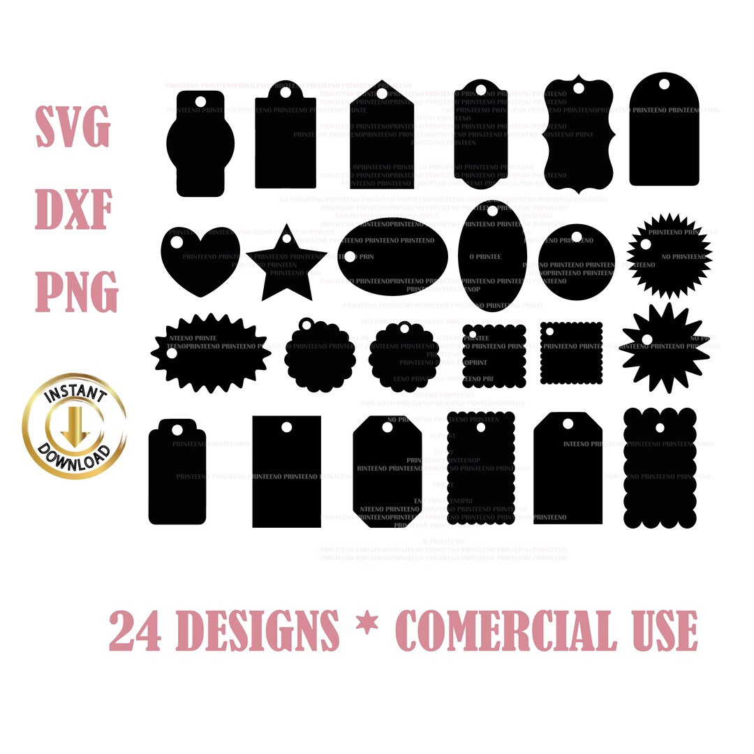 Gift Tags Svg Bundle Tag Svg Bundle Printable Gift Tags - Etsy UK