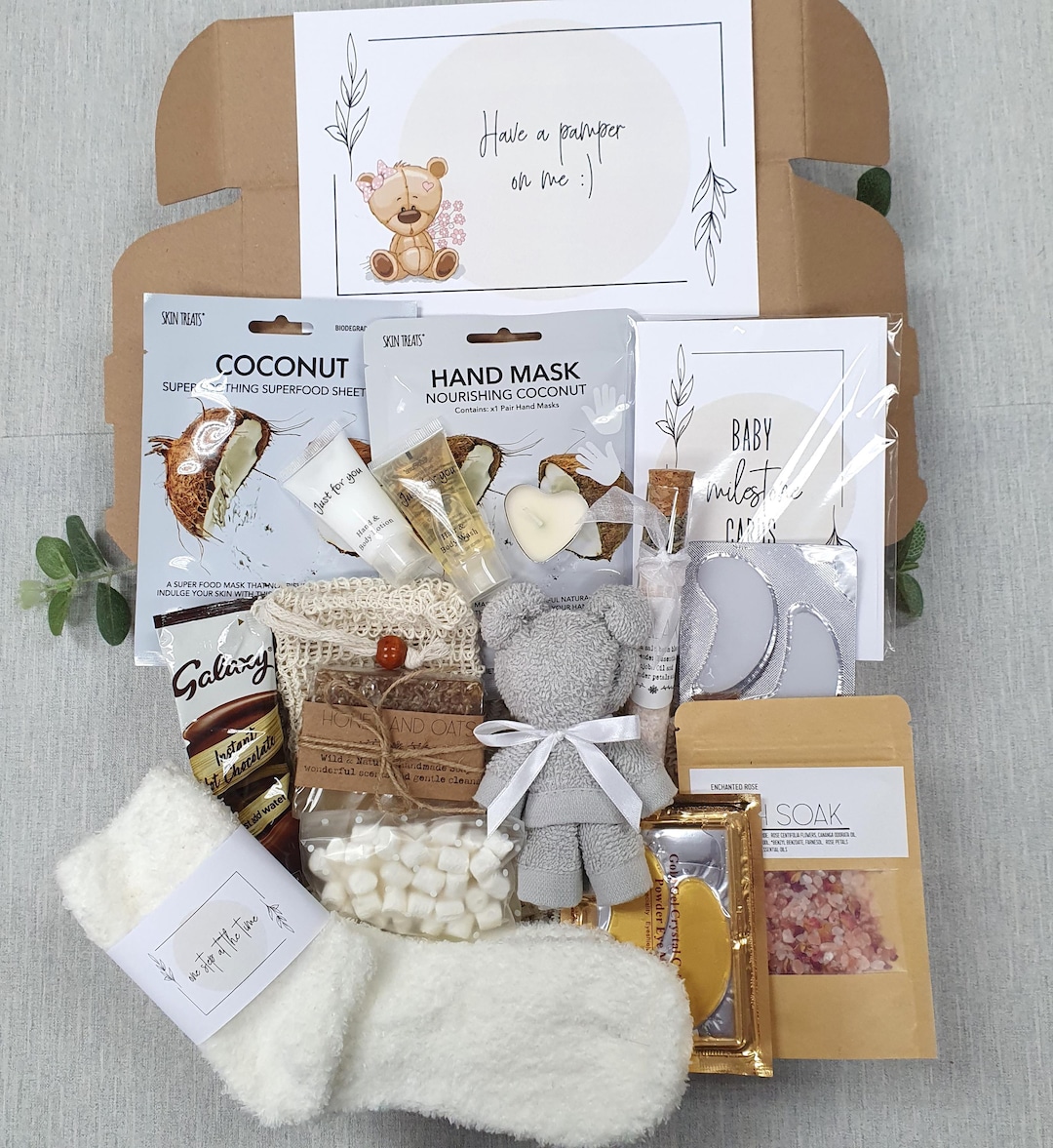 Pregnancy Pamper Hamper: Self Care Spa Gift Set - Etsy UK