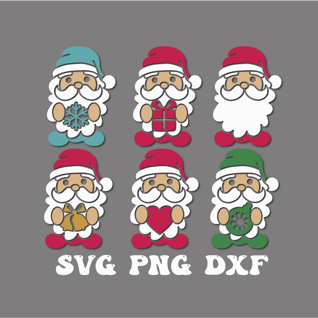Gnomes Svg Bundle, Santa Svg, Gnomes Svg Png Dxf Bundle, Gonk Svg ...