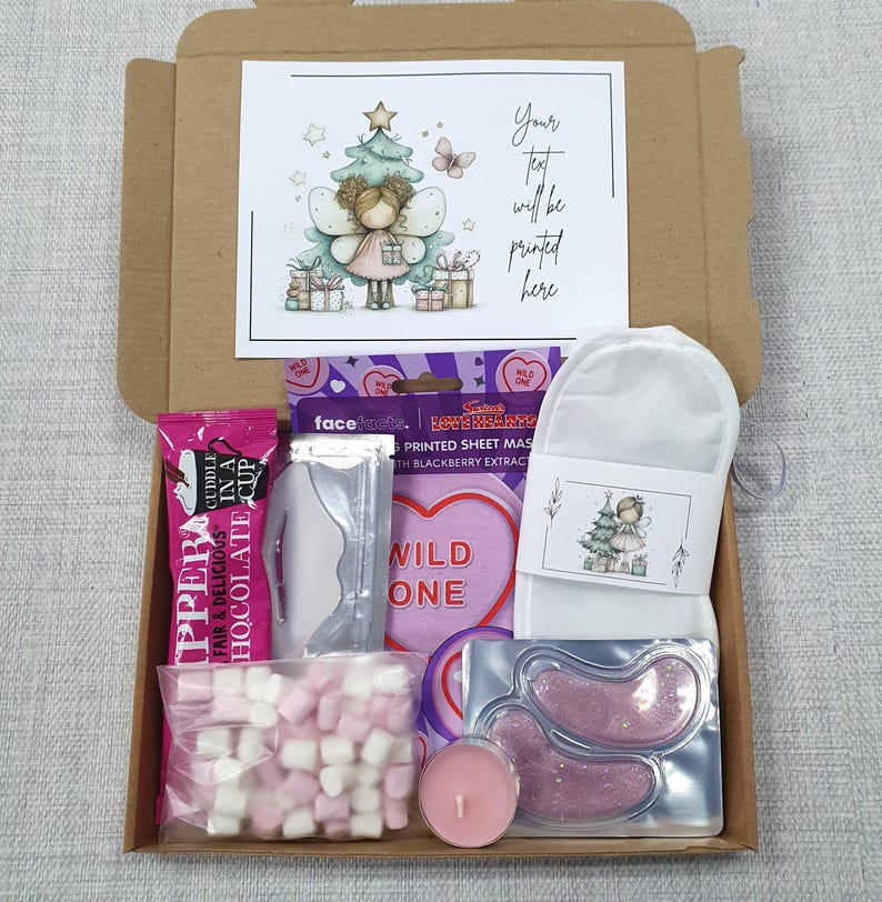 Teen Christmas Gift Set, Teenager Pamper Hamper Gift Box, Secret Santa ...