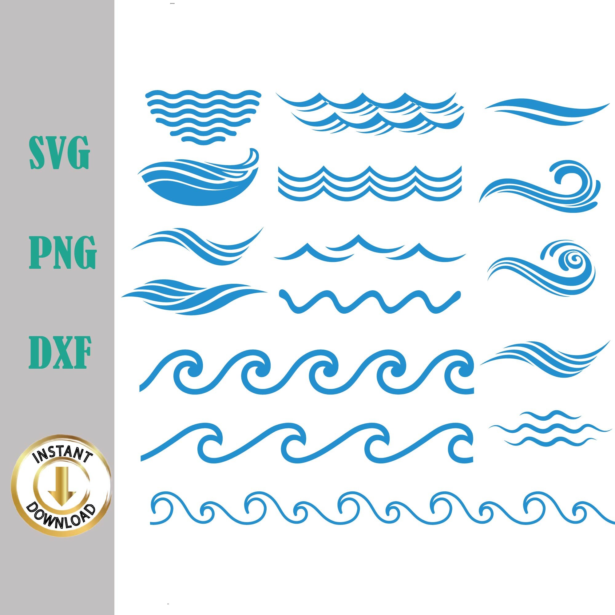 Wave Pattern Clip Art