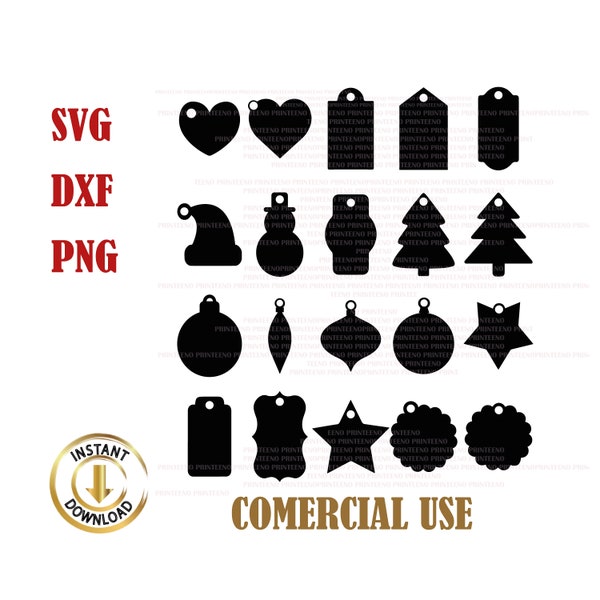 Christmas Tree Label - Etsy