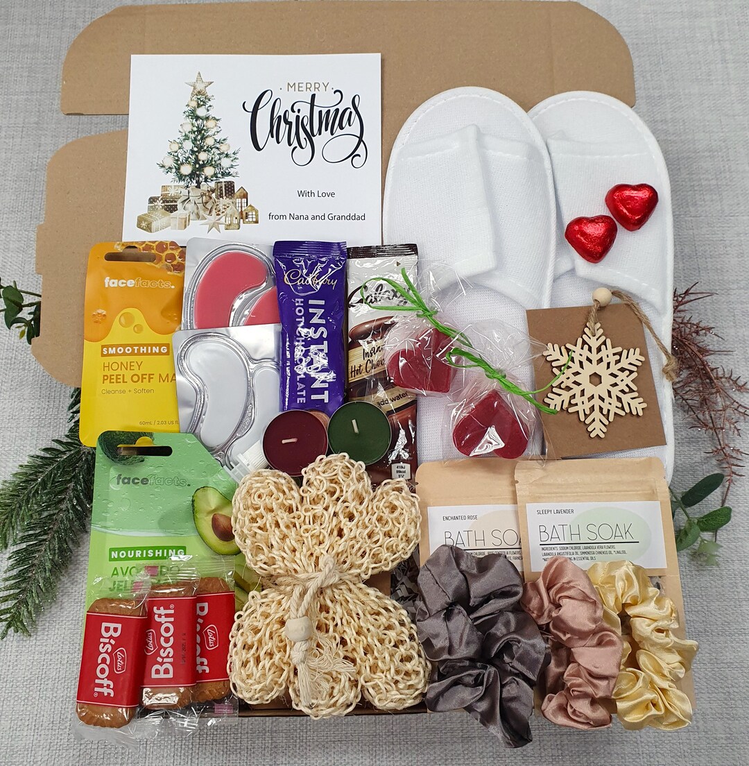 Christmas Hamper, Christmas Pamper Hamper, Christmas Spa Box, Christmas ...