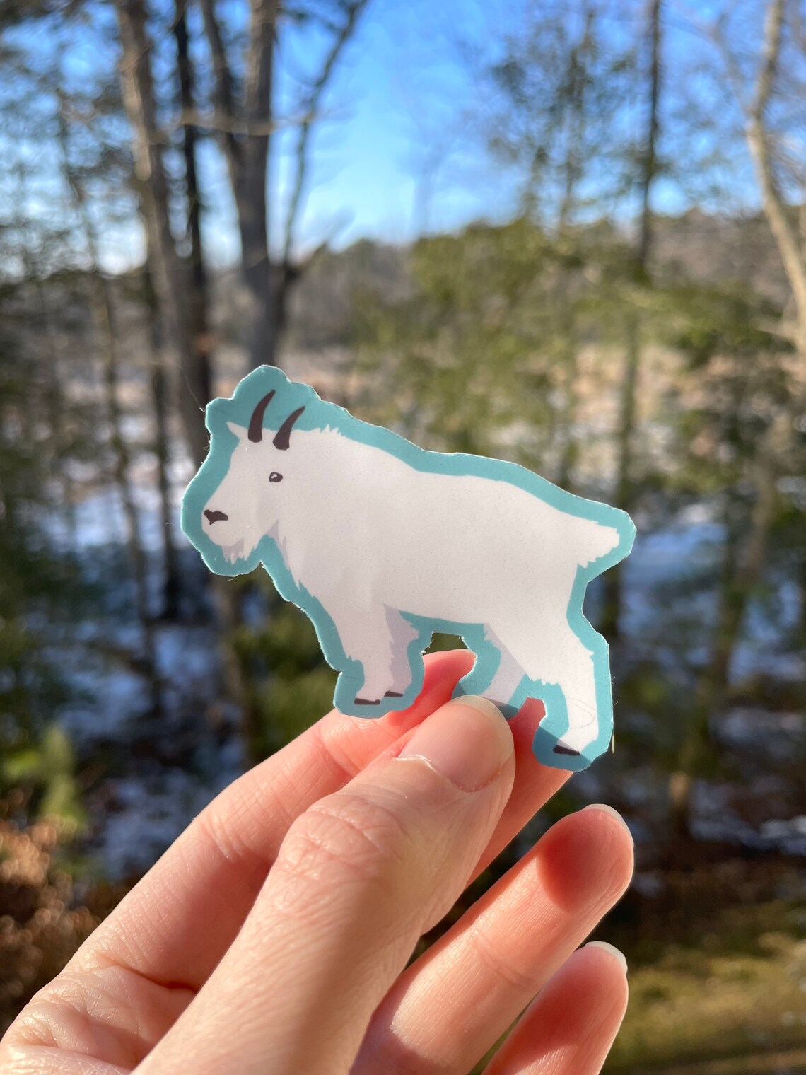 Mountain Goat Vinyl Sticker Pack for Laptop or Water Bottle - Etsy