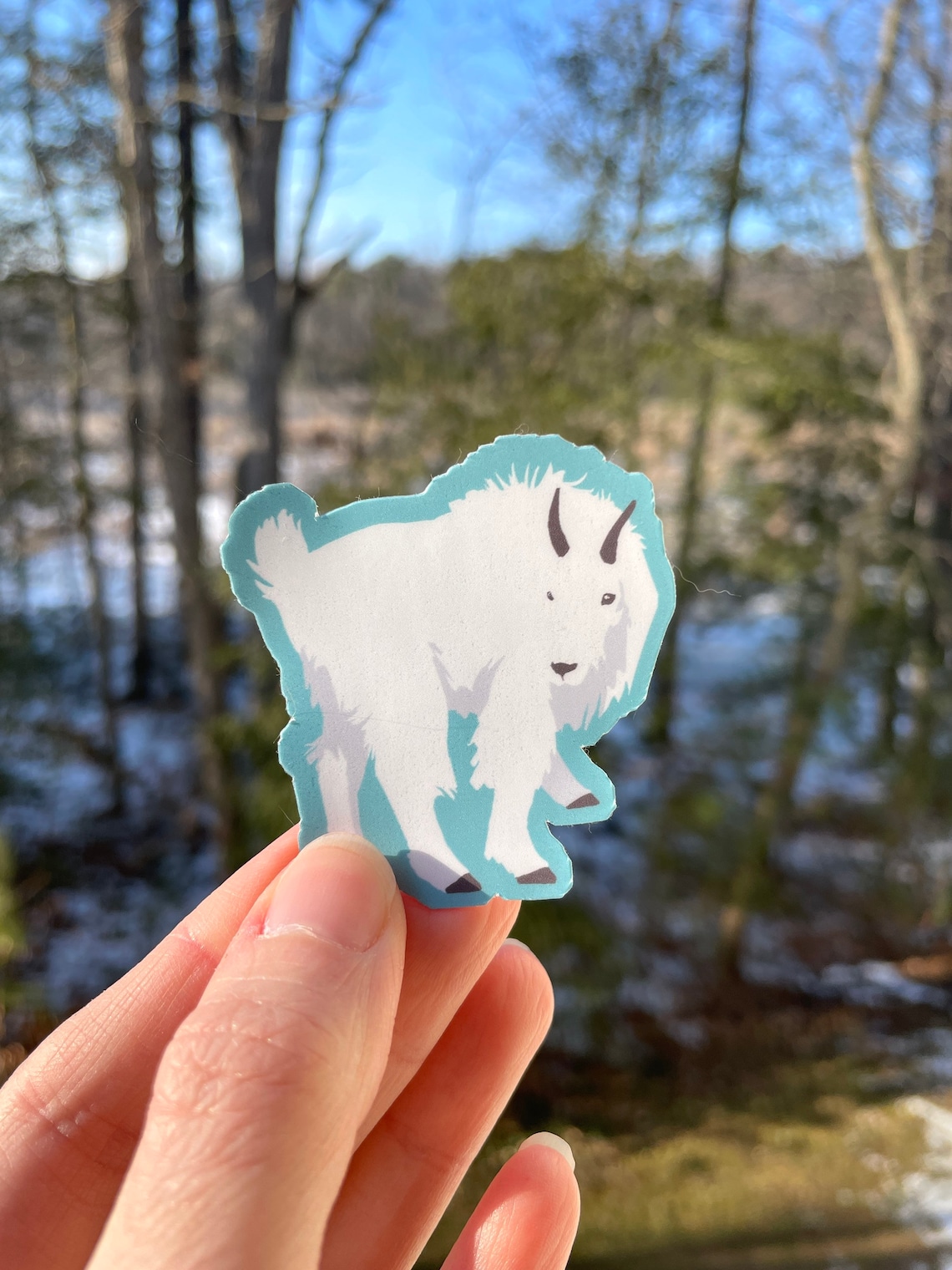 Mountain Goat Vinyl Sticker Pack for Laptop or Water Bottle - Etsy