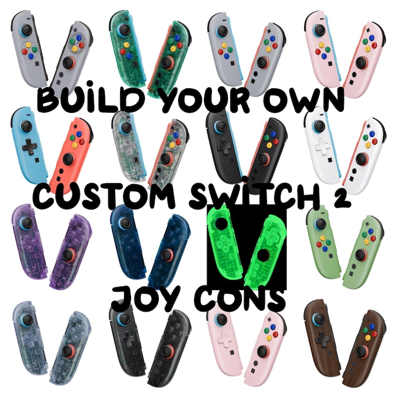 Custom Switch 2 Joycons - Etsy