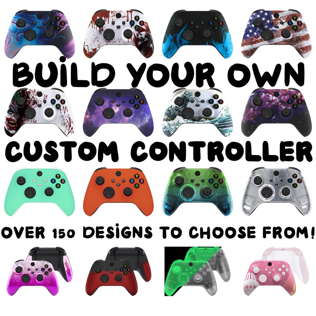 Custom Xbox Series X|S Controller Color Shell LED Button Gamer Cool ...