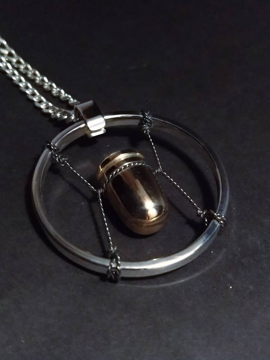 Cyberpunk 2077 V Bullet Necklace Sterling Silver - Etsy