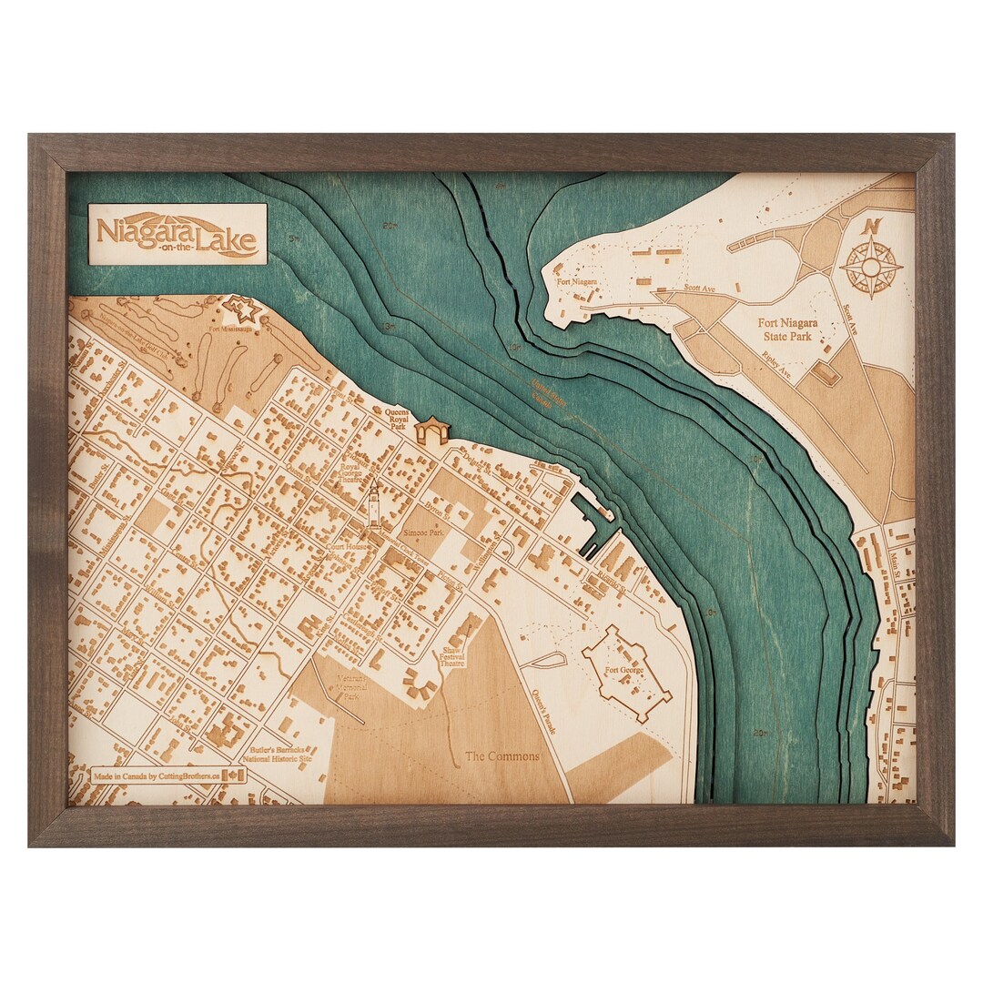 Cutting Brothers Notl Old Town 3D Map - Etsy Canada