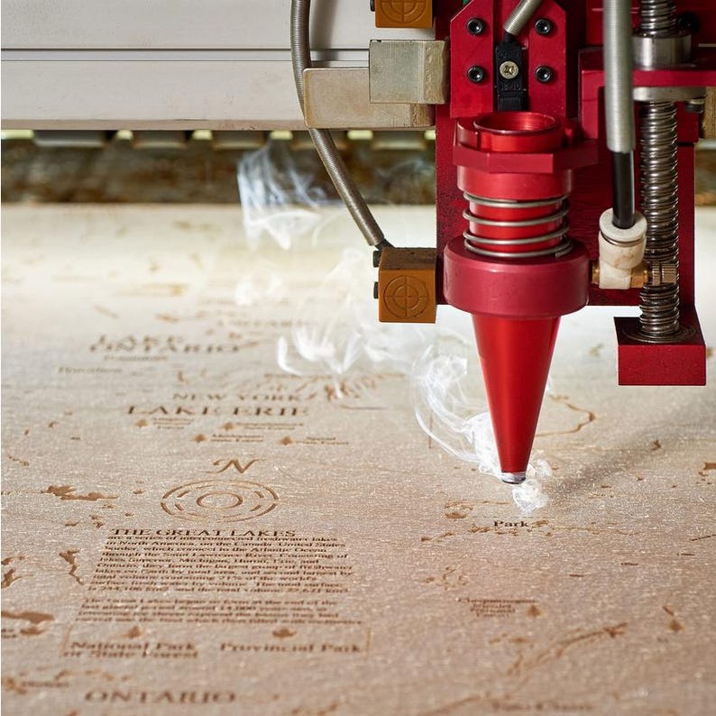 NEWPORT RHODE ISLAND - 3D Wood Wall Map - Handcrafted, Natural Wood ...