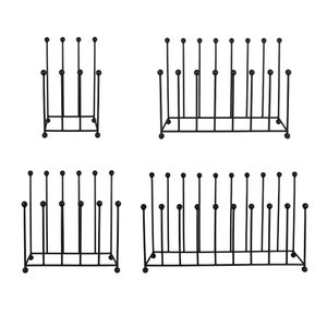 Cast Iron Indoor and Outdoor Welly Rack and Boot Holder - 4 Pair, 6 ...