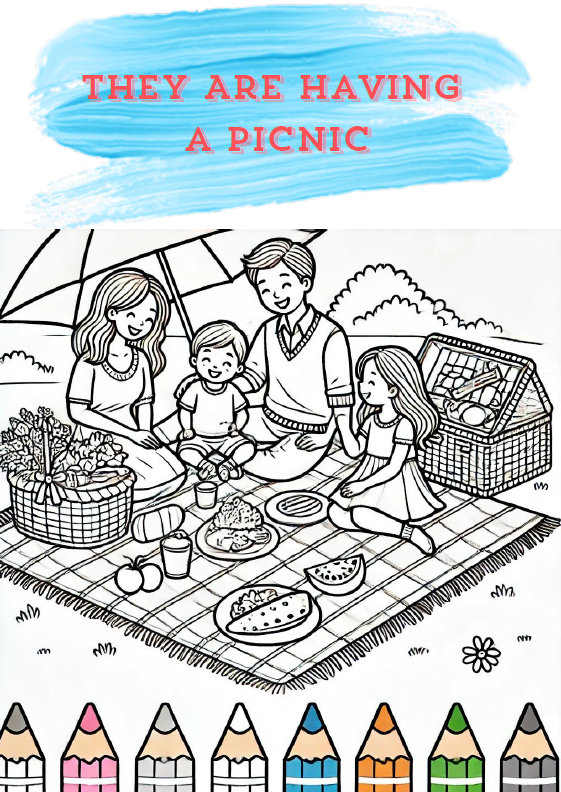 Children's Coloring Book, Summer Coloring Book, Educational Coloring ...