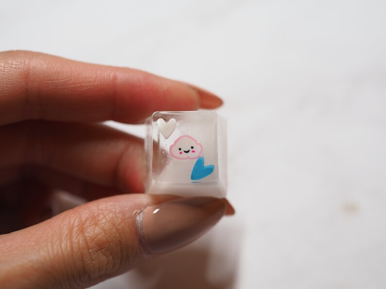 Cloud Keycaps Handmade Artisan Keycaps OEM Profile - Etsy