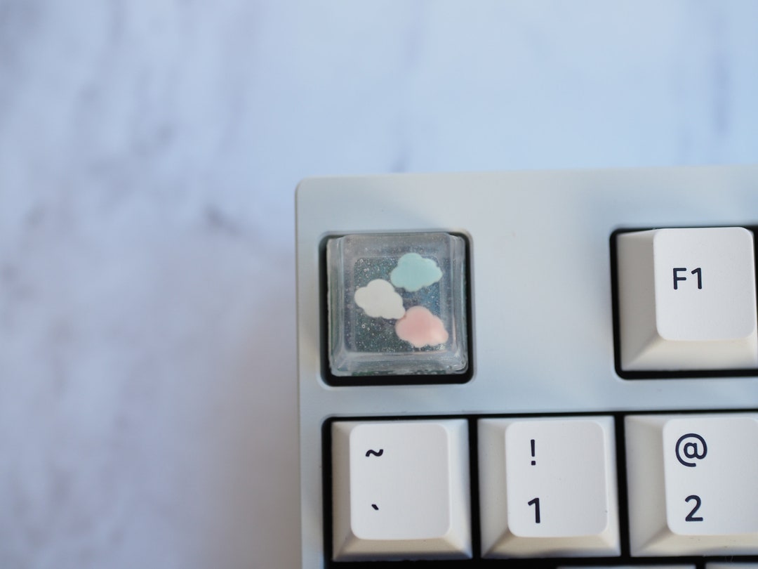 Cloud Keycaps Handmade Artisan Keycaps OEM Profile Keycaps Cherry MX ...