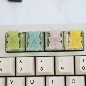 Gummy Bear Keycap Handmade Artisan Keycaps OEM Cherry MX Switches ...