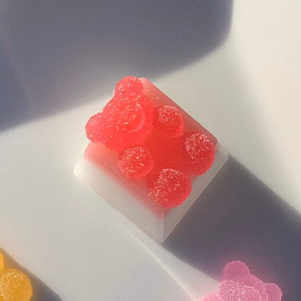 Gummy Bear Keycap Handmade Artisan Keycaps OEM Profile | Etsy