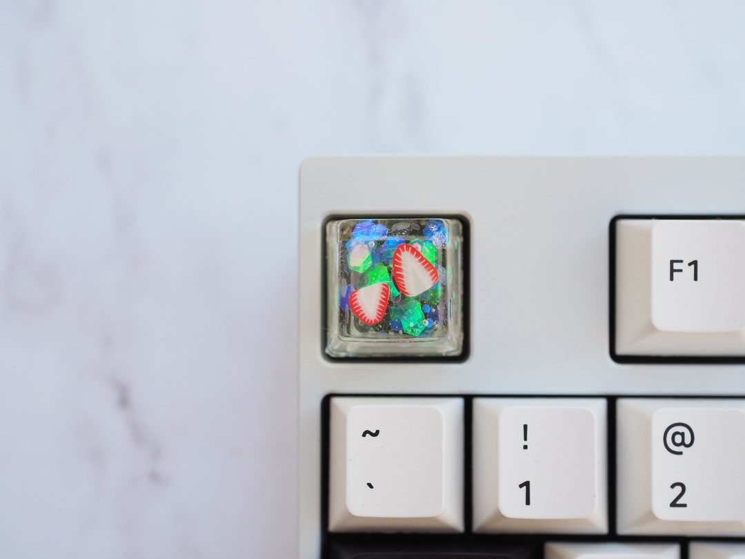 Strawberry Keycap Handmade Artisan Keycaps OEM Profile Keycaps Cherry ...