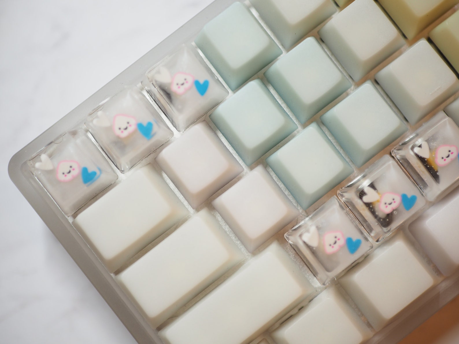 Cloud Keycaps Handmade Artisan Keycaps OEM Profile - Etsy