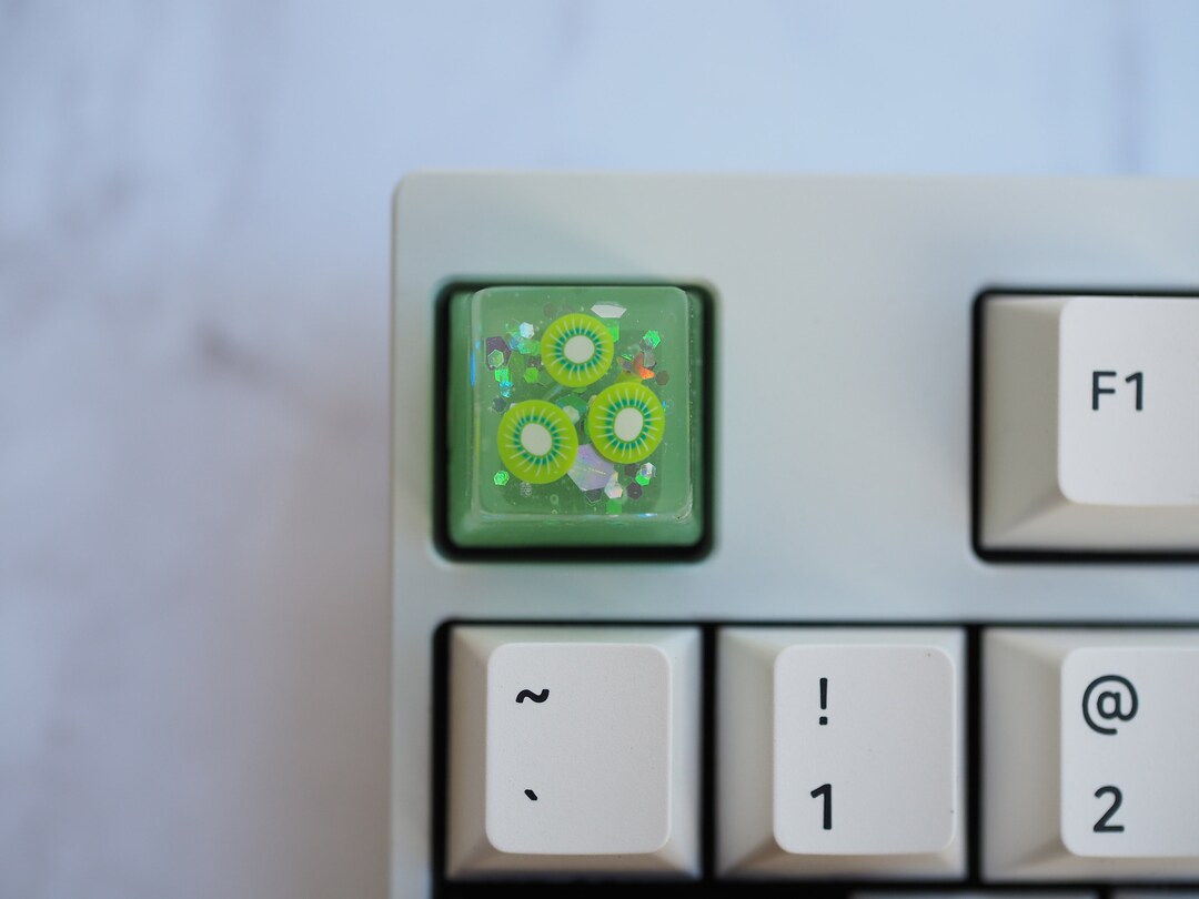 Kiwi Keycaps Handmade Artisan Keycaps OEM Cherry MX Switches Profile ...