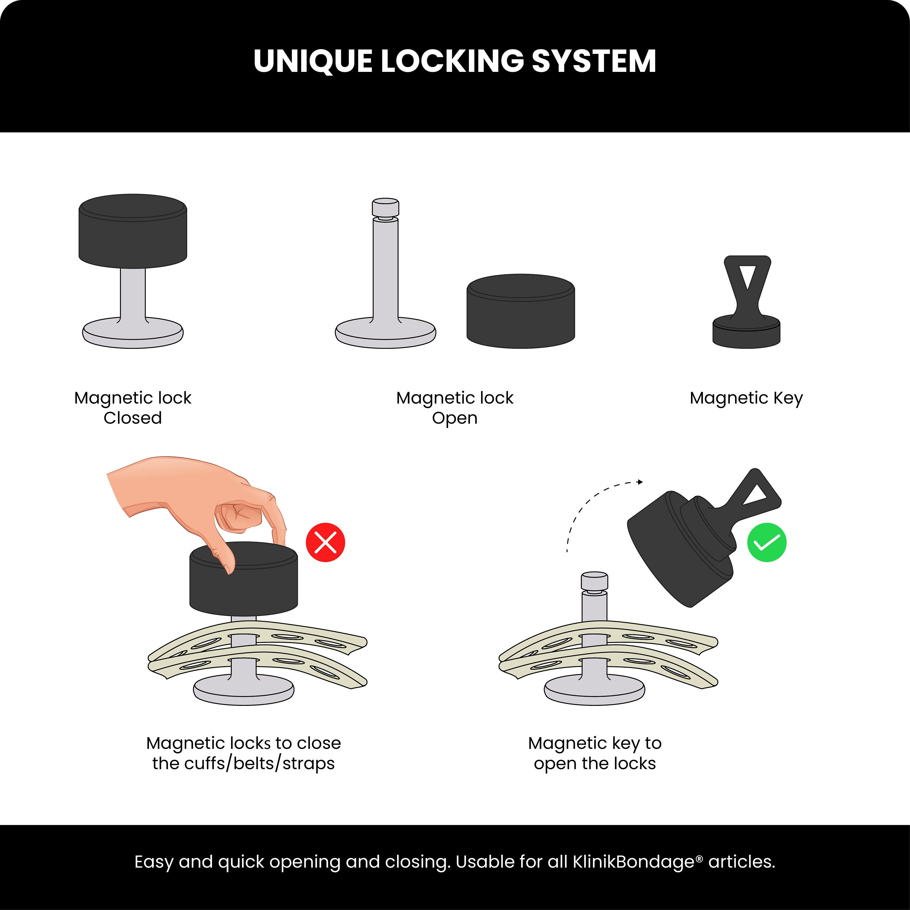 Collar Restraint With Leash Set Bondage / Bed / Self / BDSM / ABDL ...
