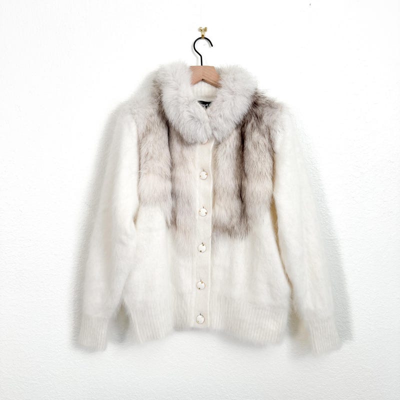 Angora Sweater Vintage - Etsy