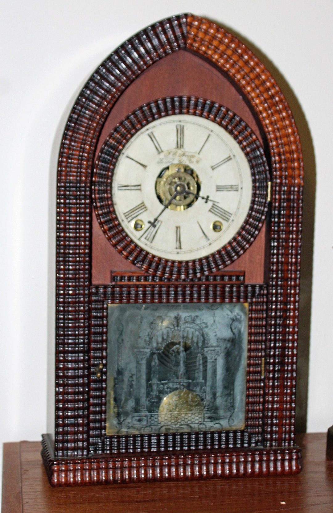 Rare Antique E.N. Welch Full Ripple Beehive Clock - Etsy